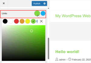 How to Change the Link Color in WordPress (Beginner's Guide)