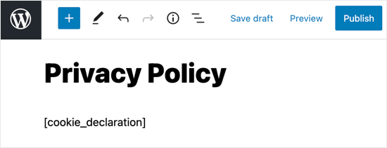 How to Add a Cookies Popup in WordPress for GDPR/CCPA
