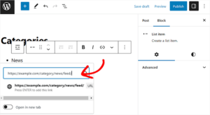 How to Make Separate RSS Feeds for Each Category in WordPress