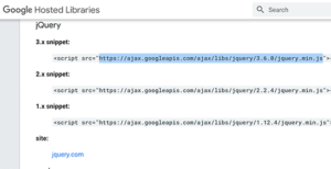 Replace Default WordPress jQuery Script with Google Library