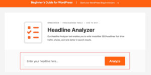 How to Use Headline Analyzer to Improve SEO Titles in WordPress