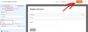 How to Display Your Form in a Single Line in WordPress (Easy)