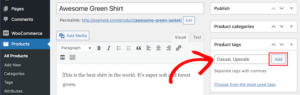 How to Add Tags, Attributes, and Categories to WooCommerce