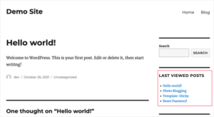How to Show Last Visited Posts in WordPress (Beginner's Guide)
