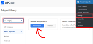 How to Disable Widget Blocks in WordPress (Restore Classic Widgets)