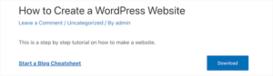 How to Easily Add a Download Link in WordPress (3 Ways)