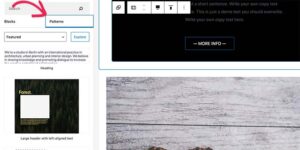 Beginner's Guide: How to Use WordPress Block Patterns