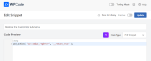 How to Fix Missing Theme Customizer in WordPress Admin