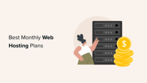 5 Best Monthly Web Hosting Plans (Starting at $4.95/mo.)