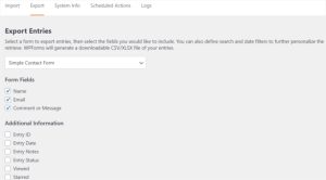 How to Export WordPress Form Entries to CSV and Excel (Easy)