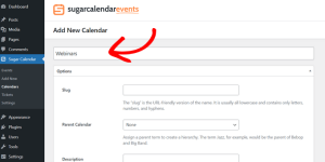 How to Create a Simple Event Calendar with Sugar Calendar