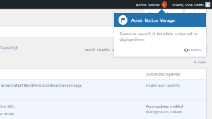 How to Add a Notification Center in WordPress Admin