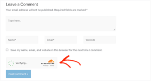 How to Add Cloudflare Turnstile CAPTCHA in WordPress