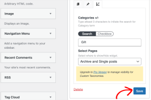 How to Show or Hide Widgets on Specific WordPress Pages