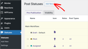 How to Add Custom Post Status for Blog Posts in WordPress