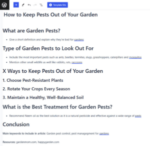 How to Write a Blog Post Outline for WordPress (8 Steps)