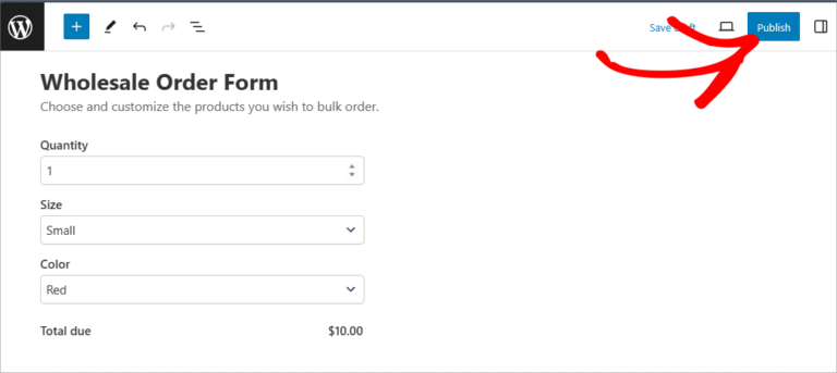 How to Create a Wholesale Order Form in WordPress (3 Ways)