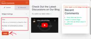 How to Create a Recent Comments Page in WordPress (2 Ways)