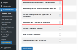 How to Remove Website URL Field from WordPress Comment Form