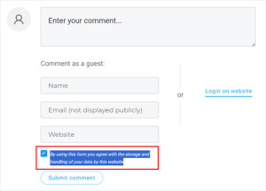 How to Add a GDPR Comment Privacy Opt-in Checkbox in WordPress