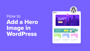 How to Add a Hero Image in WordPress (Works for All Themes)