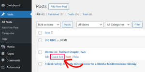 WordPress Quick Edit Not Working? Here's How to Fix It in No Time