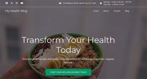 From Idea to Launch: How to Start a Health Blog in WordPress